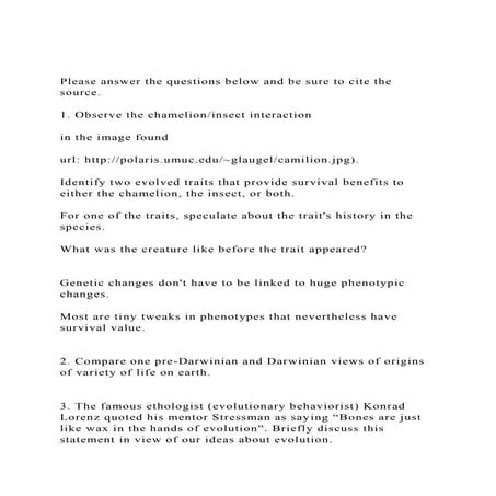 Please answer the questions below and be sure to cite the source.docx