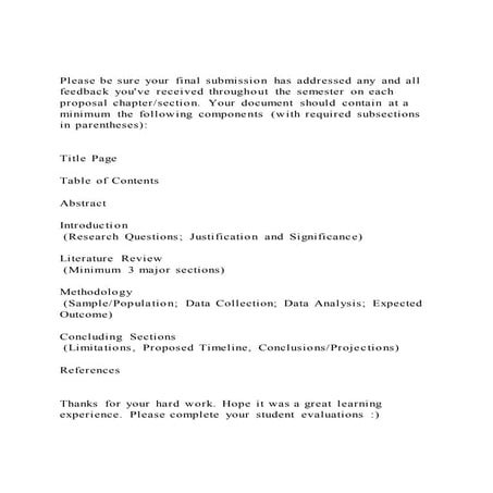 Please be sure your final submission has addressed any and all f | DOCX