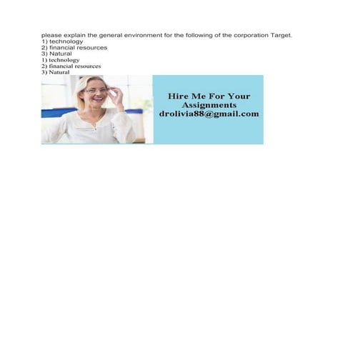 please explain the general environment for the following of the corpor.pdf