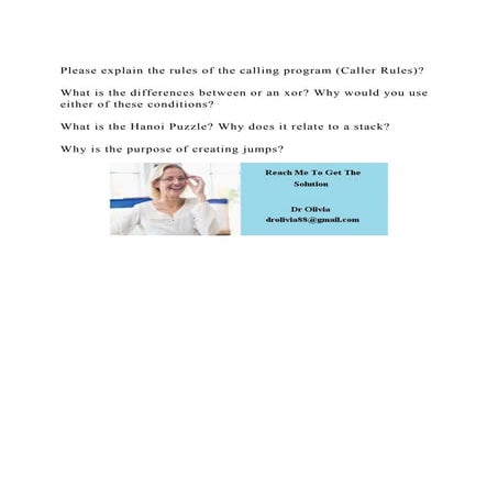 Please explain the rules of the calling program (Caller Rules).docx