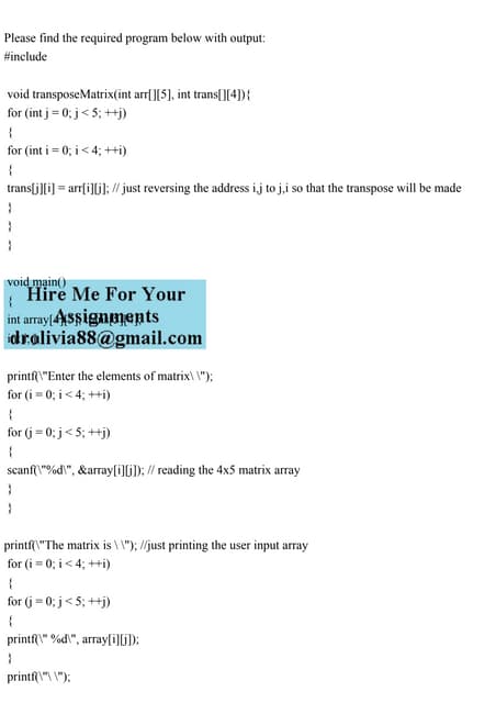 Please find the required program below with output#include stdio.pdf Please find the required program below with output#include stdio.pdf