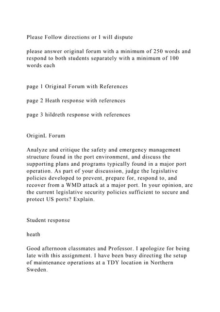 Please follow the instructions attached in MS Word. Font Arial, .docx