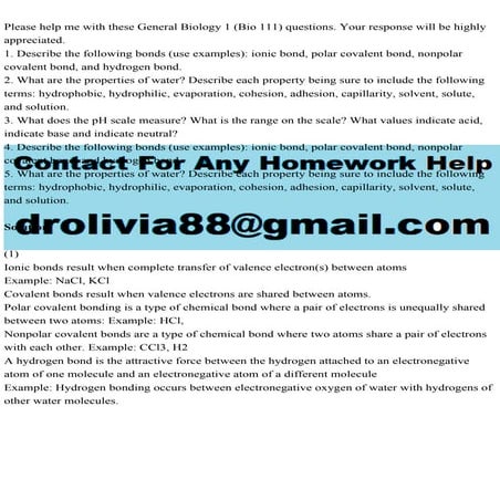 Please help me with these General Biology 1 (Bio 111) questions. You.pdf