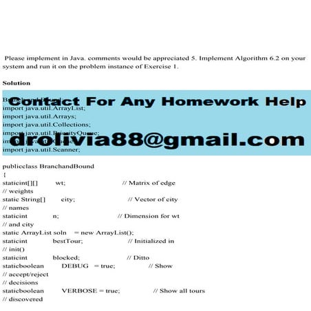Please Implement In Java Comments Would Be Appreciated 5pdf 