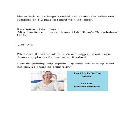 Please look at the image attached and answer the below two questions | DOCX