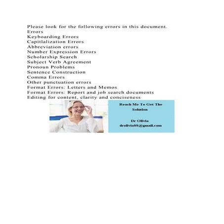 Please Look For The Following Errors In This Documenterrorskeybdocx