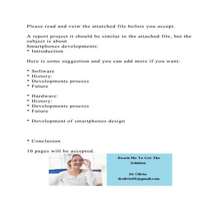 Please read and veiw the attatched file before you accept.A repo.docx | Technology & Computing