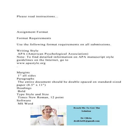 Please Read Instructions Assignment Formatformat Req Pdf