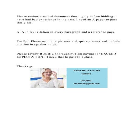 Please review attached document thoroughly before bidding. I have ha | DOCX