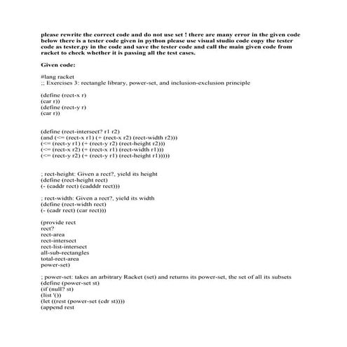 #lang racket -- Exercises 3- rectangle library- power-set- and inclus…