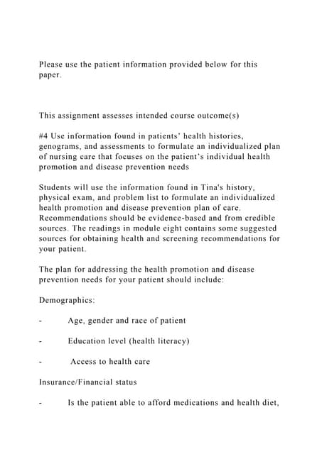 Assessment of a pregnant client.docx