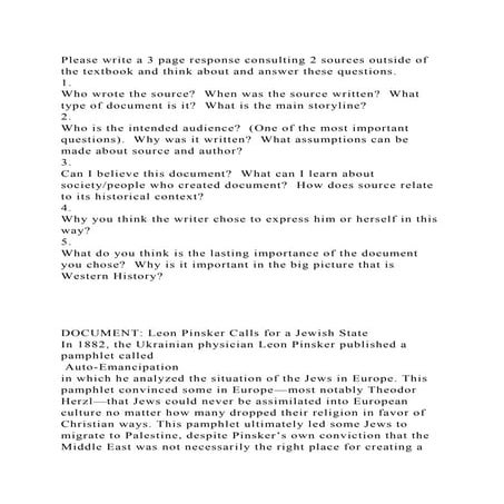 Please write a 3 page response consulting 2 sources outside of the t.docx