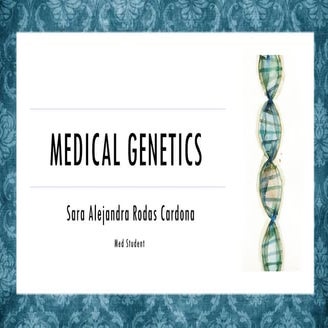 Medical Genetics | PDF
