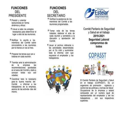 Presentación funciones y responsabilidades COPASST.pptx