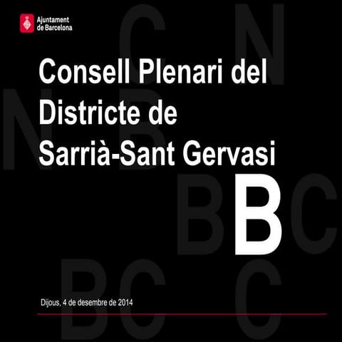 SSTG Consell Plenari del Districte 4/12/14 | PDF