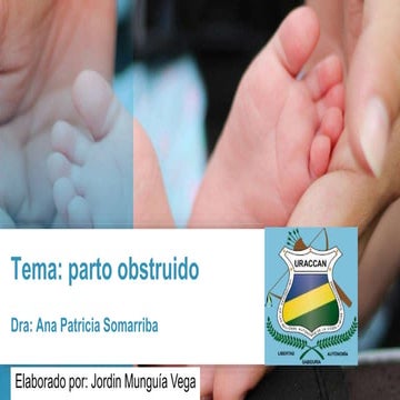 Plenaria Parto Obstruido- | PPTX