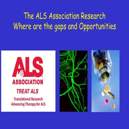 ALS (Lou Gehrig's Disease) Moonshot Proposal | PDF