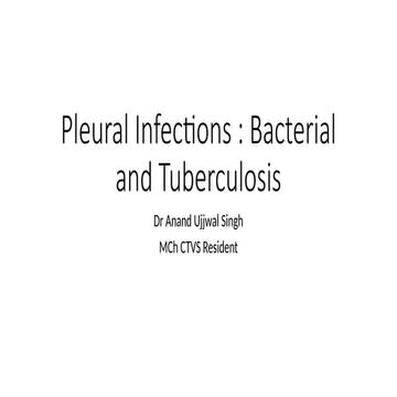 Pleural Infections bacterial and tuberculosis.pptx