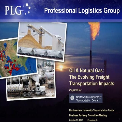 PLG NUTC Presentation - 10/31/12 | PDF