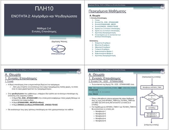 ΠΛΗ10 ΚΑΡΤΕΣ ΜΑΘΗΜΑΤΟΣ 2.1 | PPT