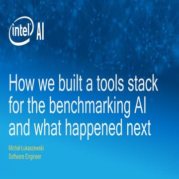 How we built a tools stack for the benchmarking AI and what happened ...