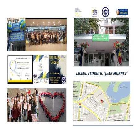 The plan of my school / Jean Monnet High School | PDF