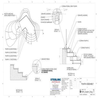 Plinth assem dwg | PDF