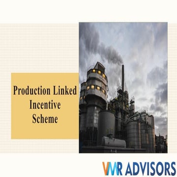 Production Linked Incentive Scheme by Government of India | PDF