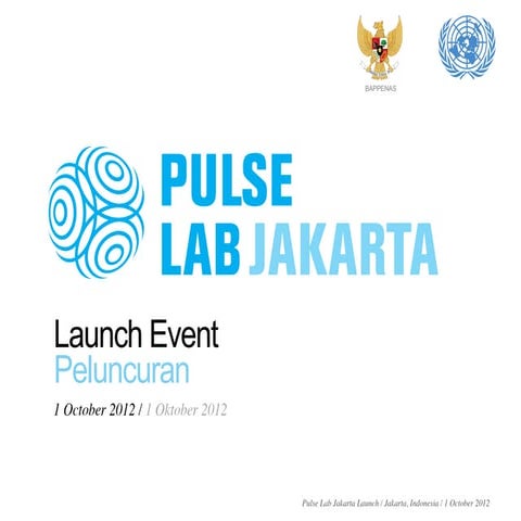 Pulse Lab Jakarta Launch Presentation | PDF
