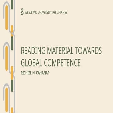 Reading Material Towards Global Competence.pptx