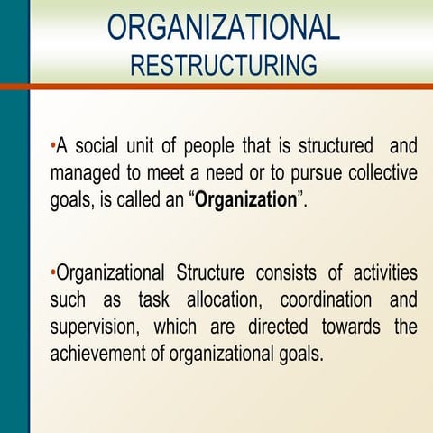 Organizational Change and Development