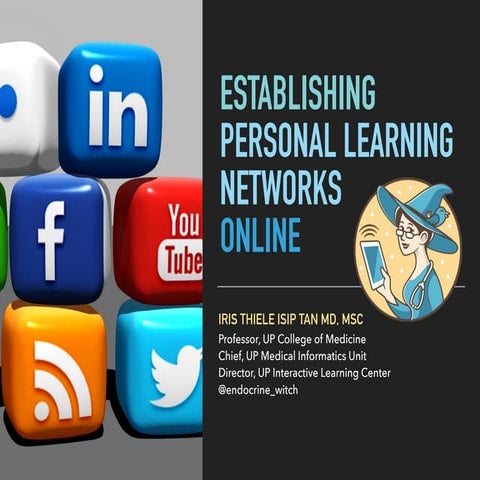 Establishing Personal Learning Networks Online | PPT