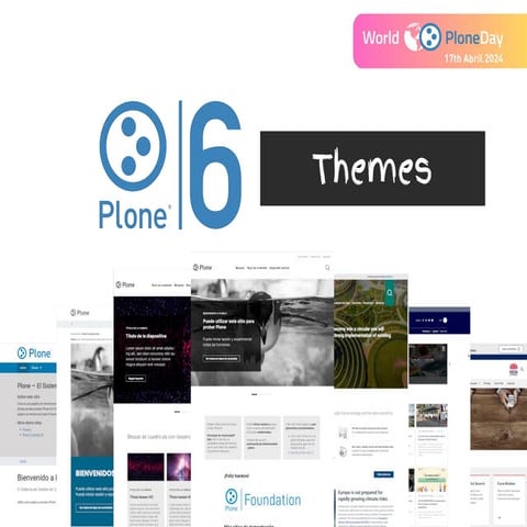 Theme design in Plone 6 - World Plone Day 2024 | PPT