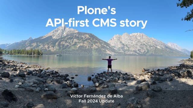 Plones Api First Cms Story Brasilia Plone Conference 2024 Ppt