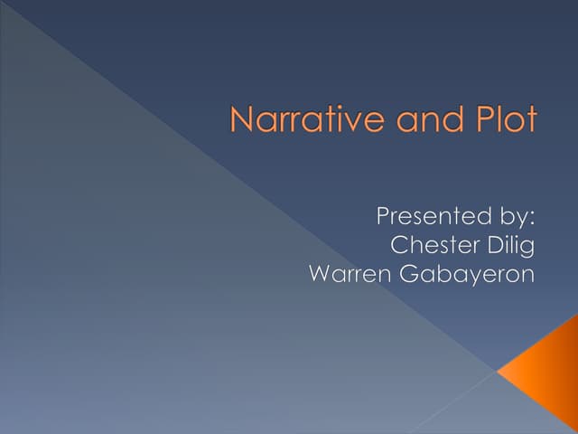 plot, plot structure and types of plot | PPT