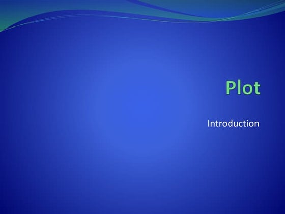 Elements of Plot | PPT