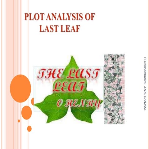 Plot analysis of last leaf | PPTX