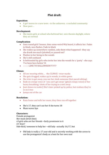 (Draft) 500 word plot synopsis | PDF
