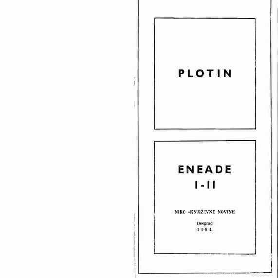 Plotin_Eneade 1_2 плотин философија 1 и 2 | PPT