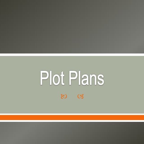 Plot plans | PPTX