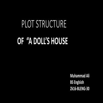Plot structure of Doll's House | PPTX