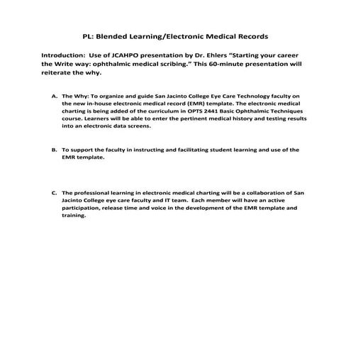 Pl outline revision | PDF