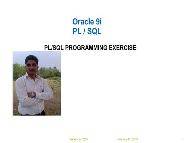 Plsql Introduction And Concepts 3391