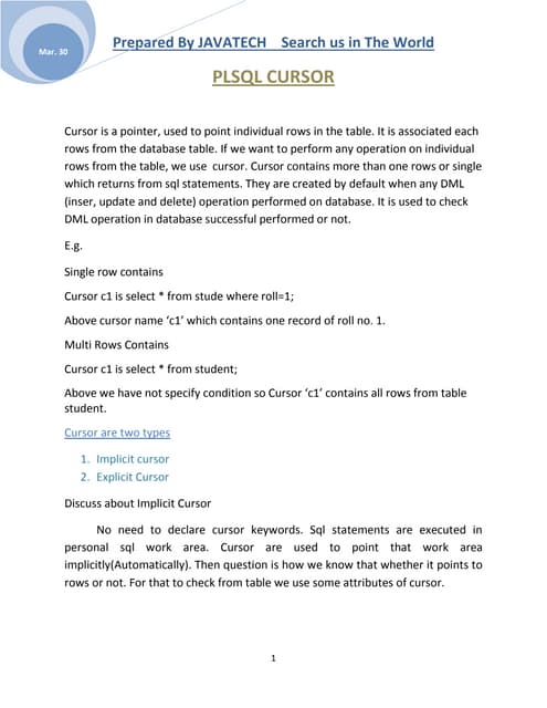 Plsql Cursor Pdf 7515
