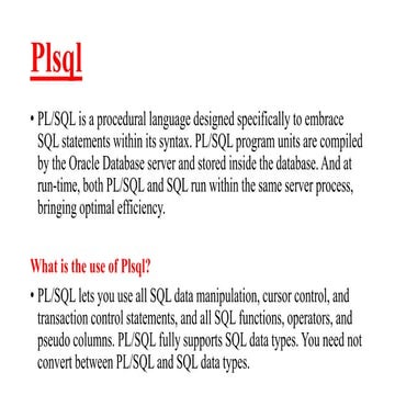 Plsql Pptpptx 