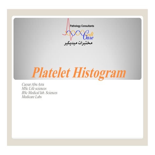 Platelets Histogram | PDF