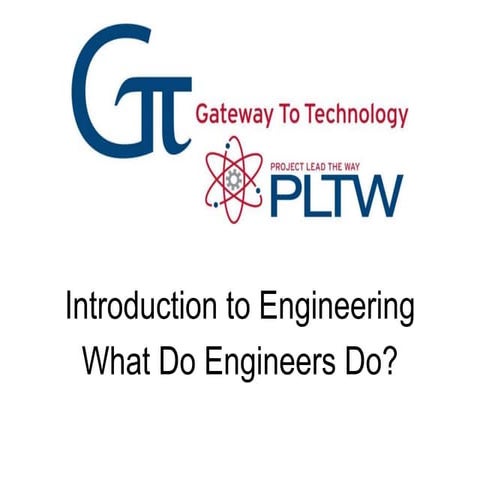 Engineering Intro slideshow for high school | PPT