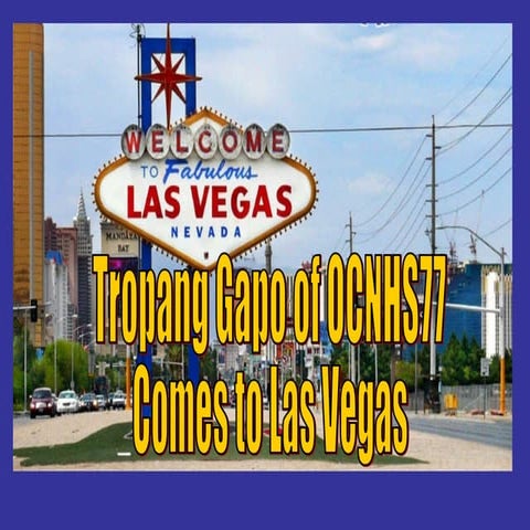 Plugging OCNHS Reunion | PPT