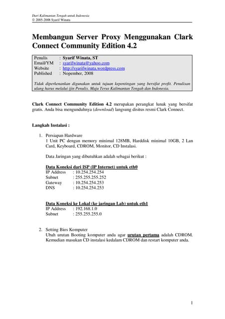 Tutorial pembuatan kabel straight dan cross over | PPTX