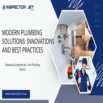 Plumber Welshpool Inspector Jet 4 Pptx